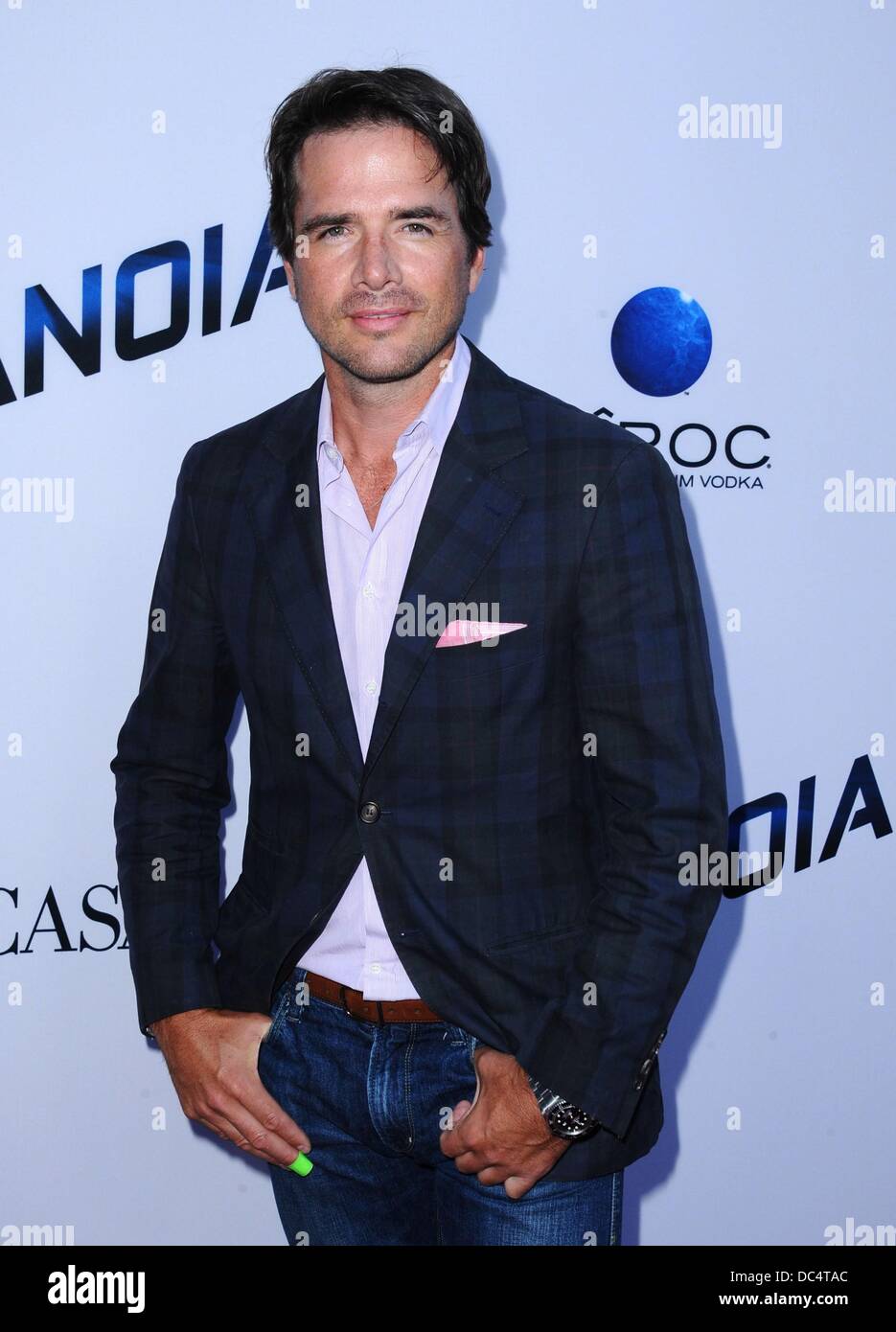 Los Angeles, CA. 8th Aug, 2013. Matthew Settle at arrivals for PARANOIA ...