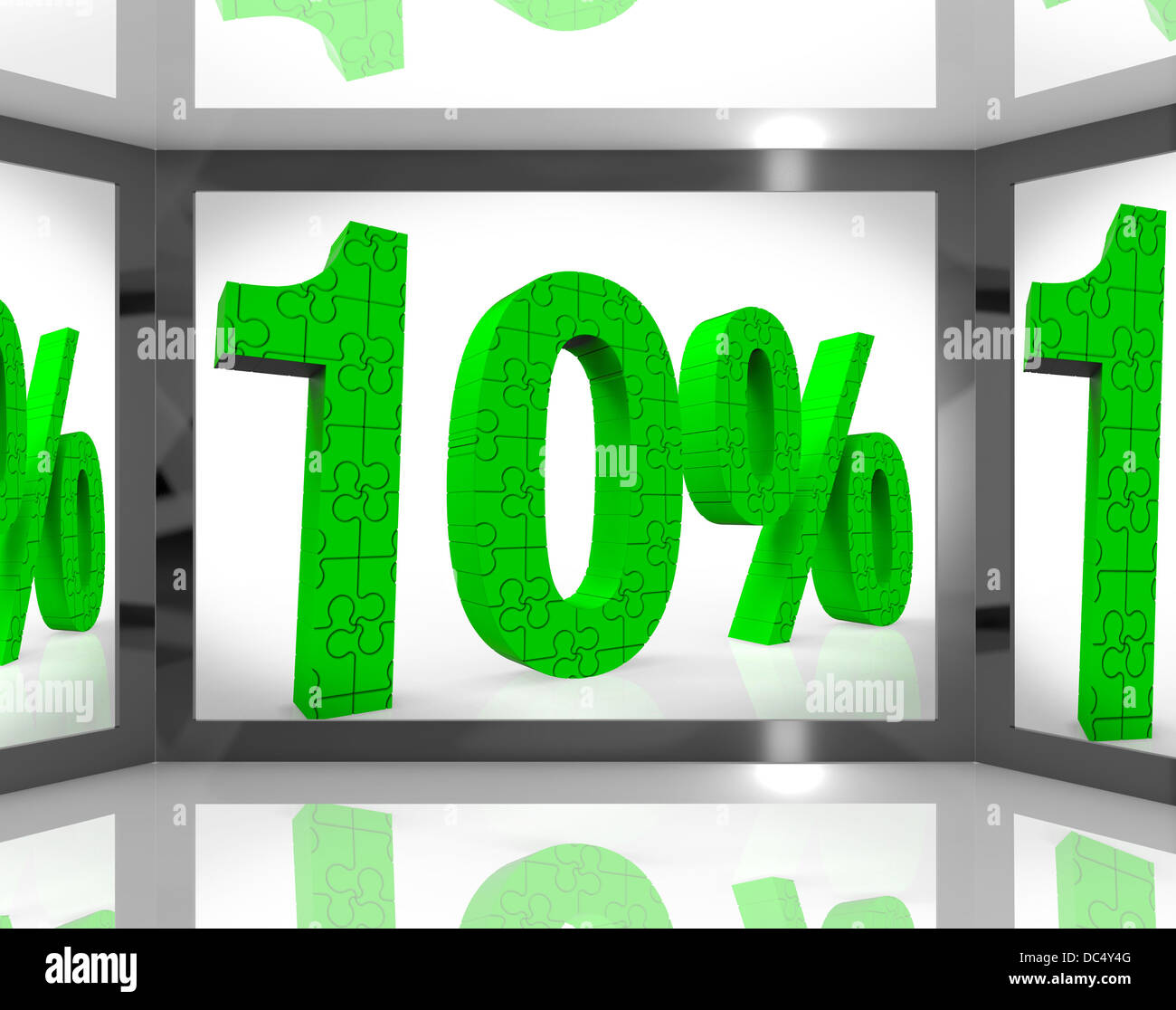 10 On Screen Showing Sellouts And Bonuses Stock Photo - Alamy