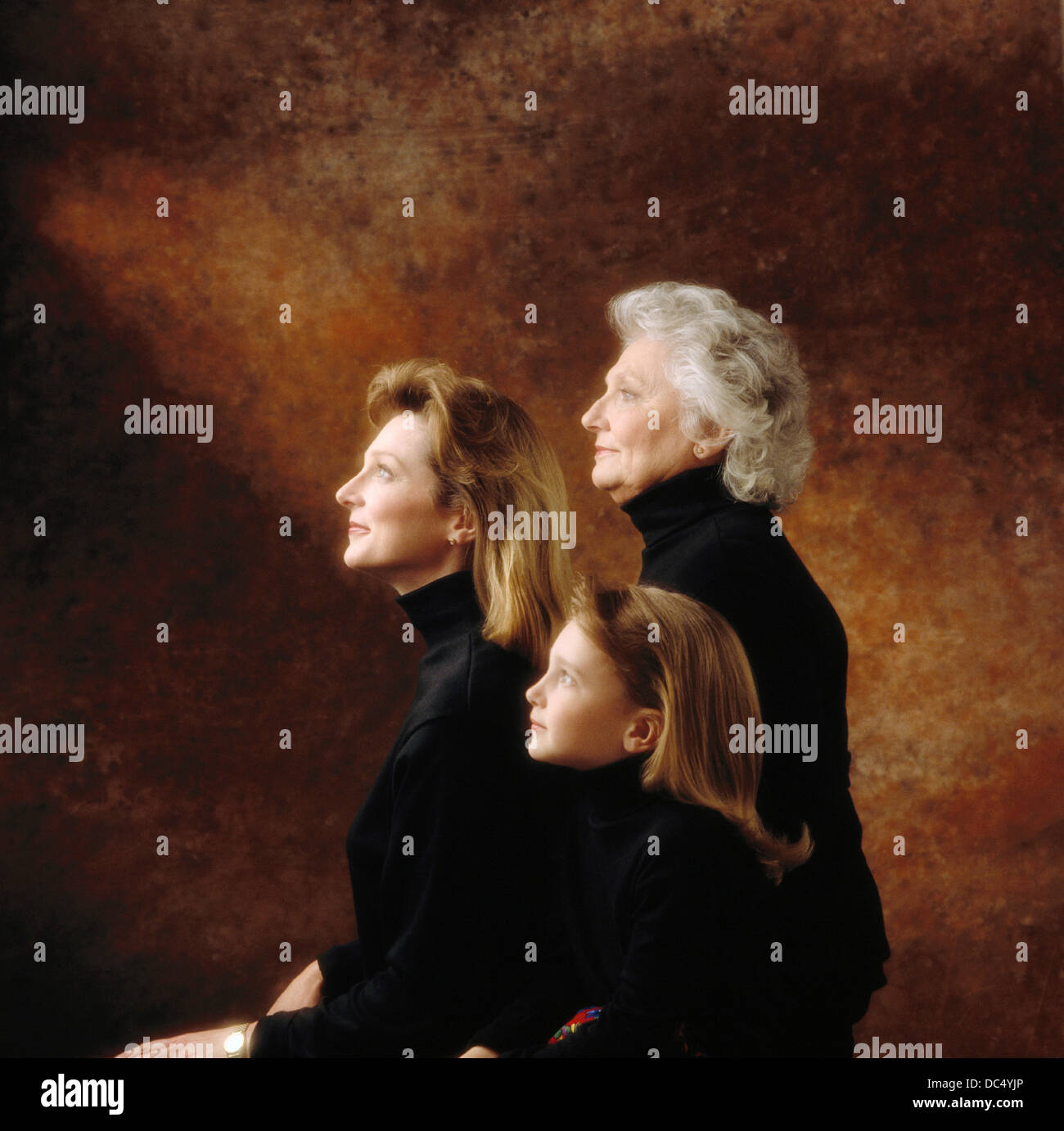 Three generations of women Stock Photo - Alamy