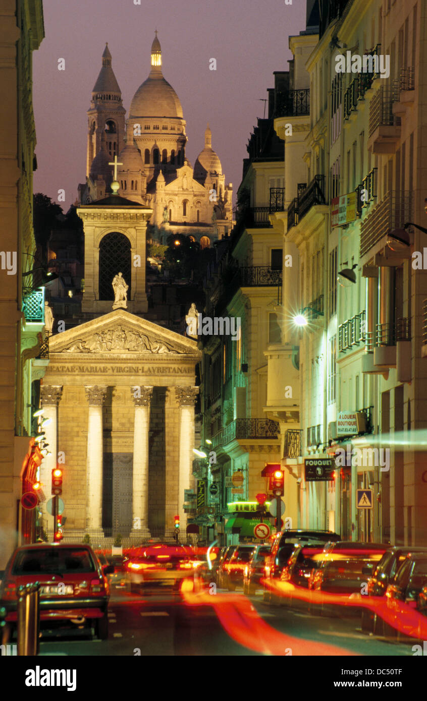 Notre Dame de Lorette. Paris. France Stock Photo - Alamy