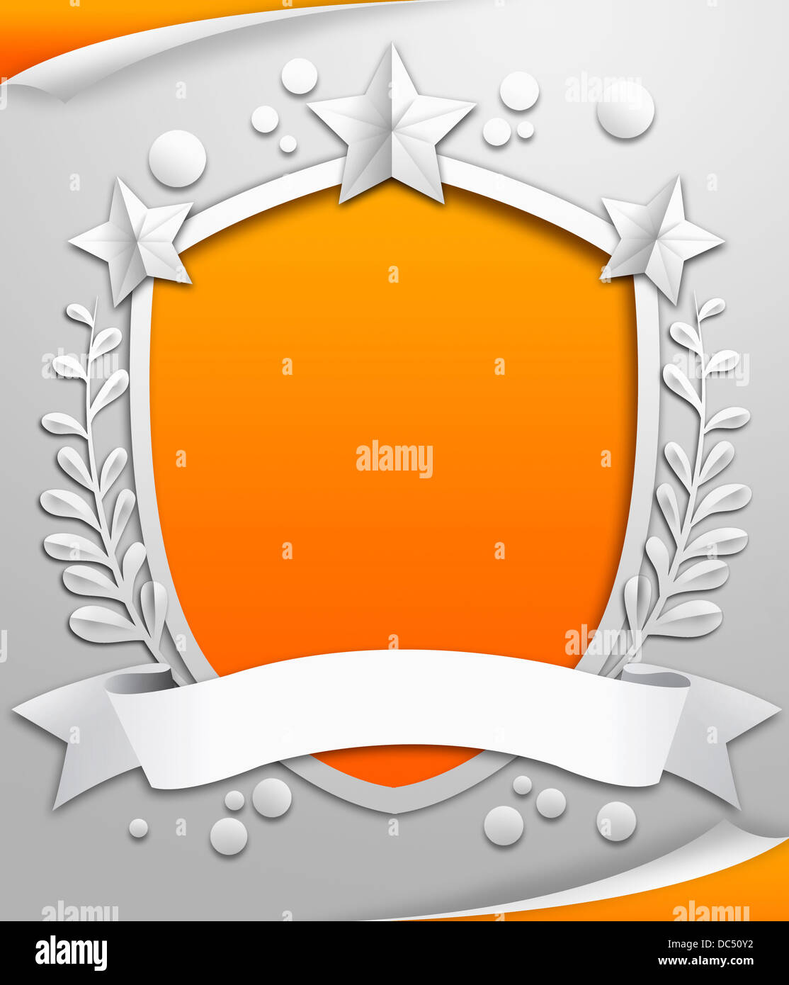 Illustration shield on computer hi-res stock photography and images - Alamy