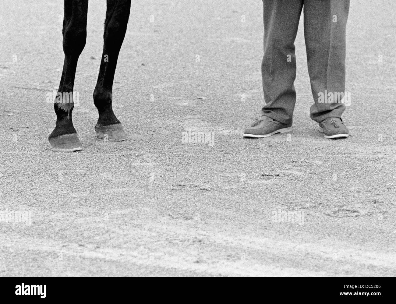Stand with one leg Black and White Stock Photos & Images - Alamy