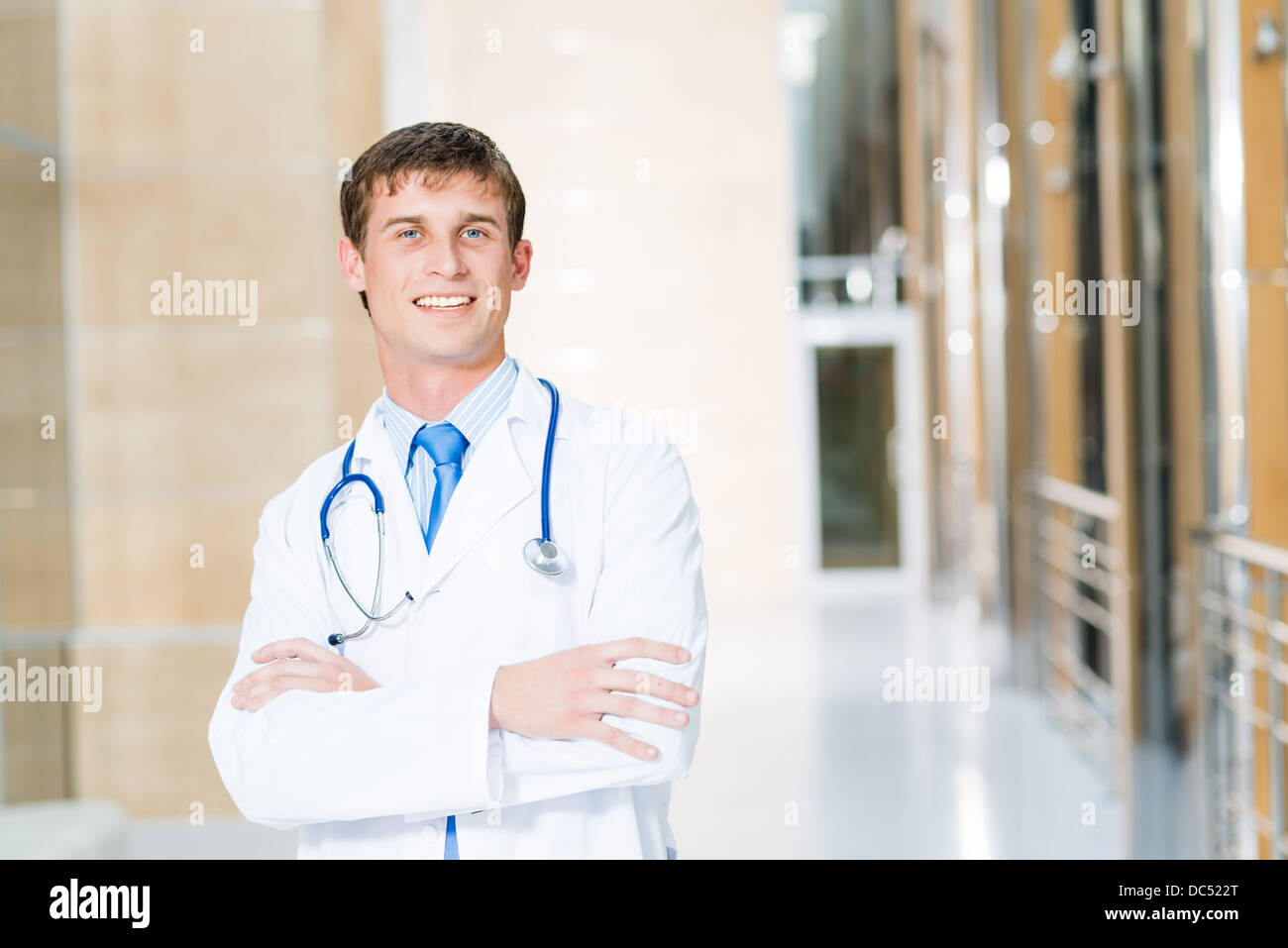Portrait of doctor Stock Photo - Alamy