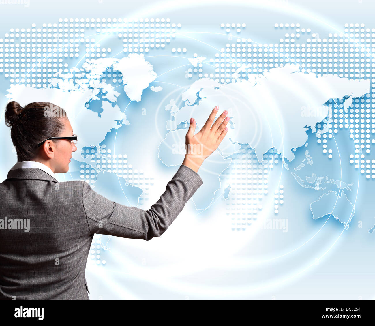 Internet concept of global technology Stock Photo - Alamy