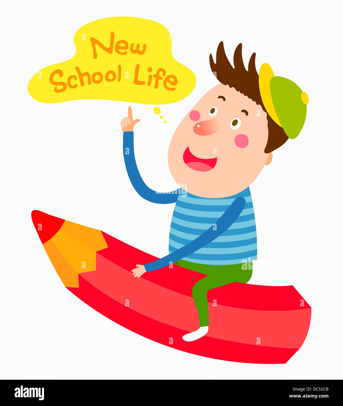 illustration of a student starting new school Stock Photo - Alamy illustration of a student starting new school Stock Photo - Alamy