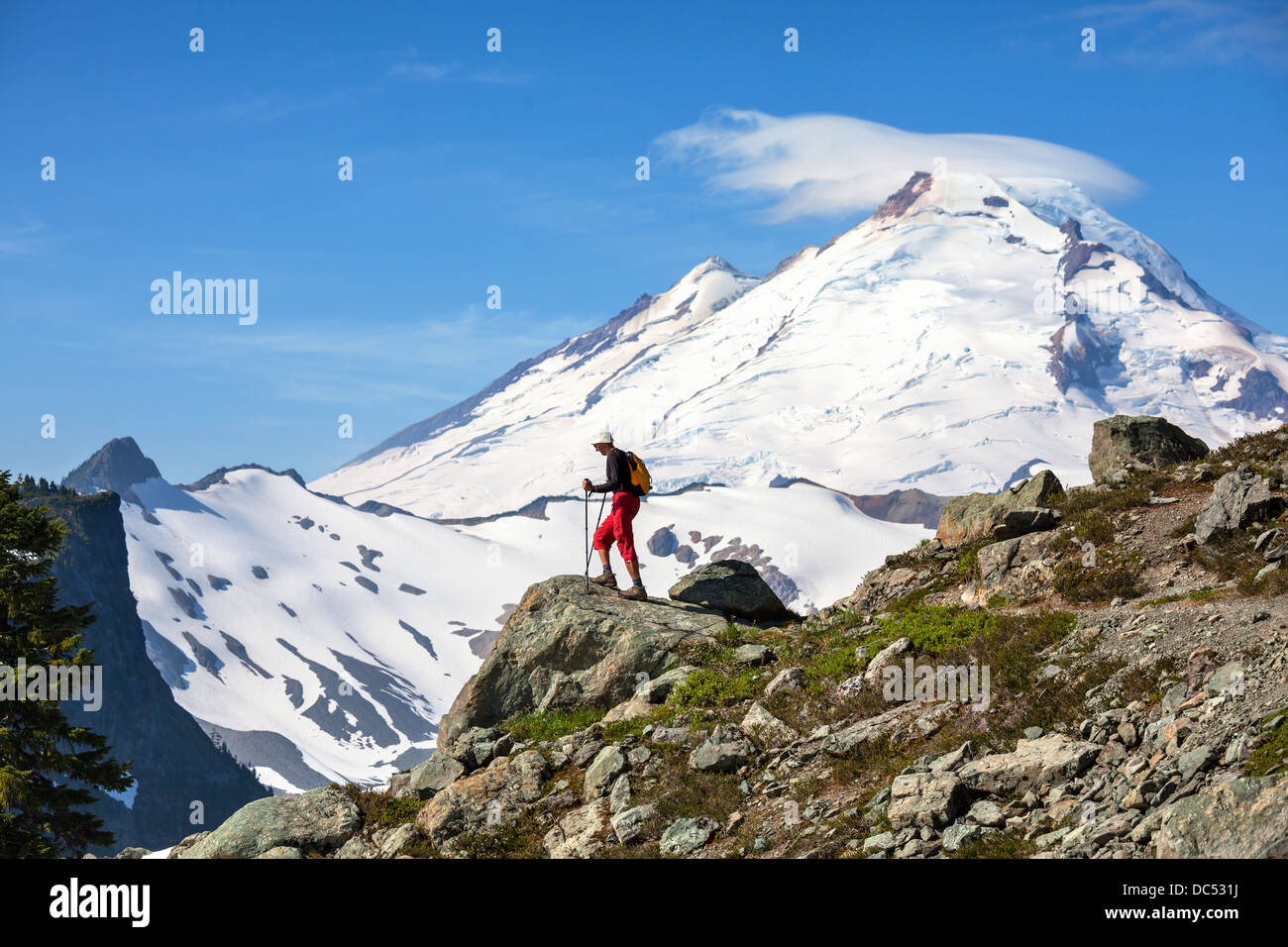Hike in Baker Area Stock Photo - Alamy