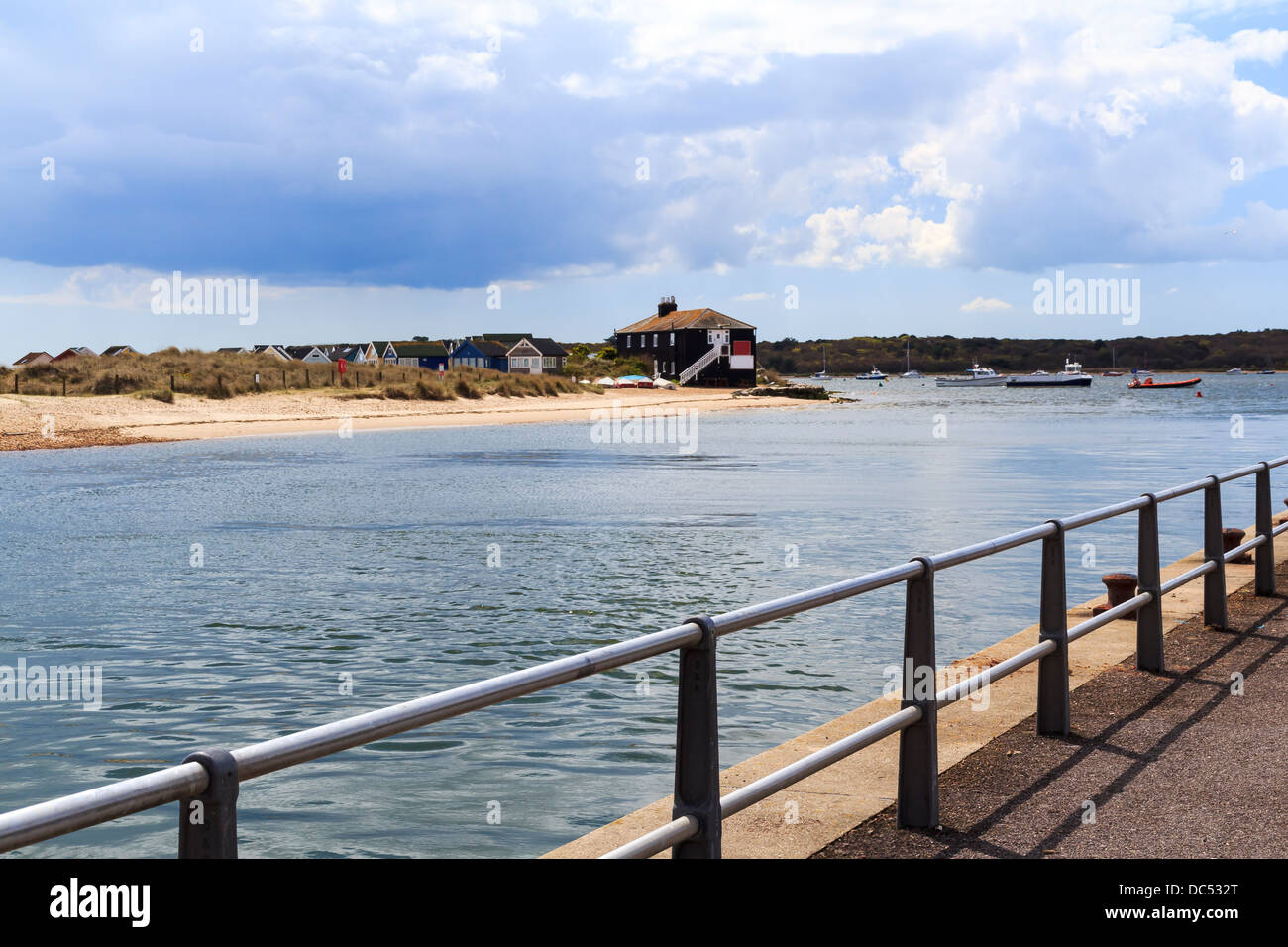 Mudeford Quay, Christchurch Dorset England UK Stock Photo - Alamy