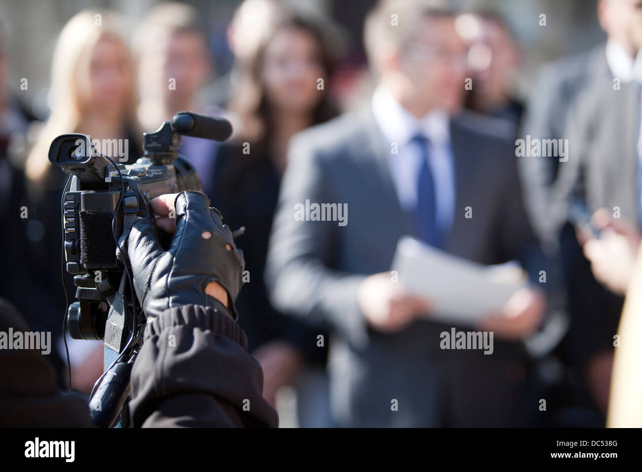 Covering event coverage hi-res stock photography and images - Alamy