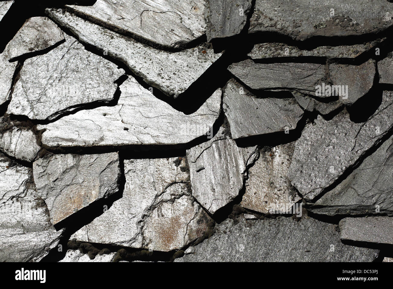 Natural pattern of a stone wall Stock Photo - Alamy