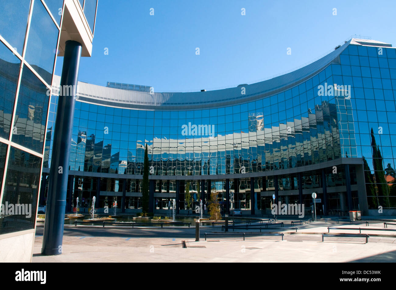 Office buildings. Madrid, Spain Stock Photo - Alamy