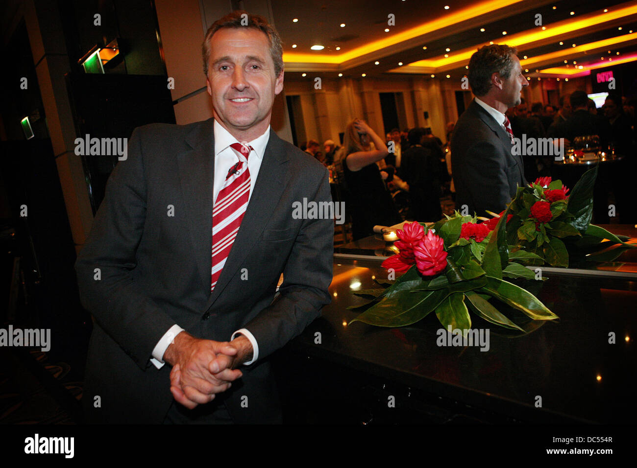 ITN newsreader Mark Austin during the News at Ten party at the Radisson ...