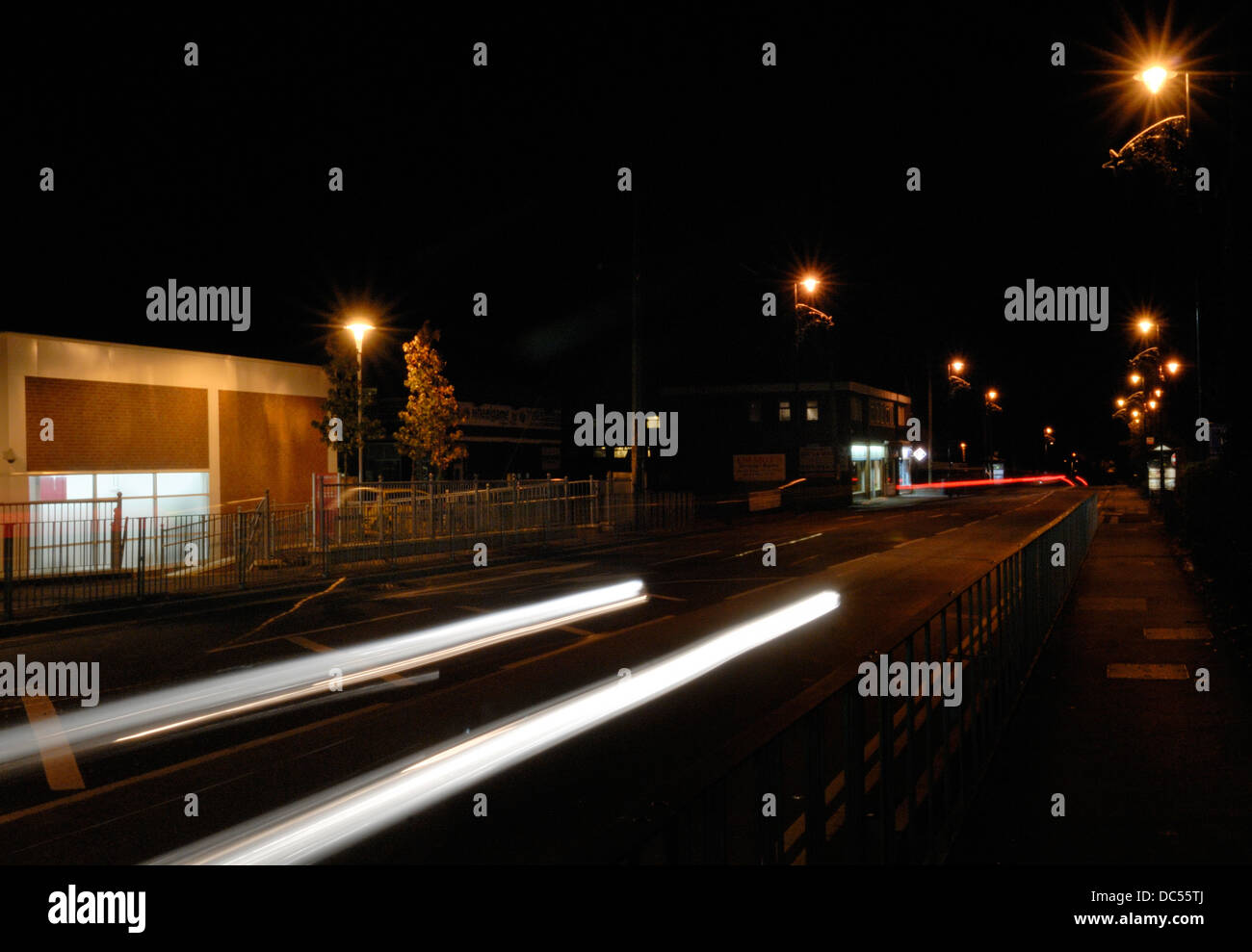 Low light slow shutter street photography Stock Photo - Alamy