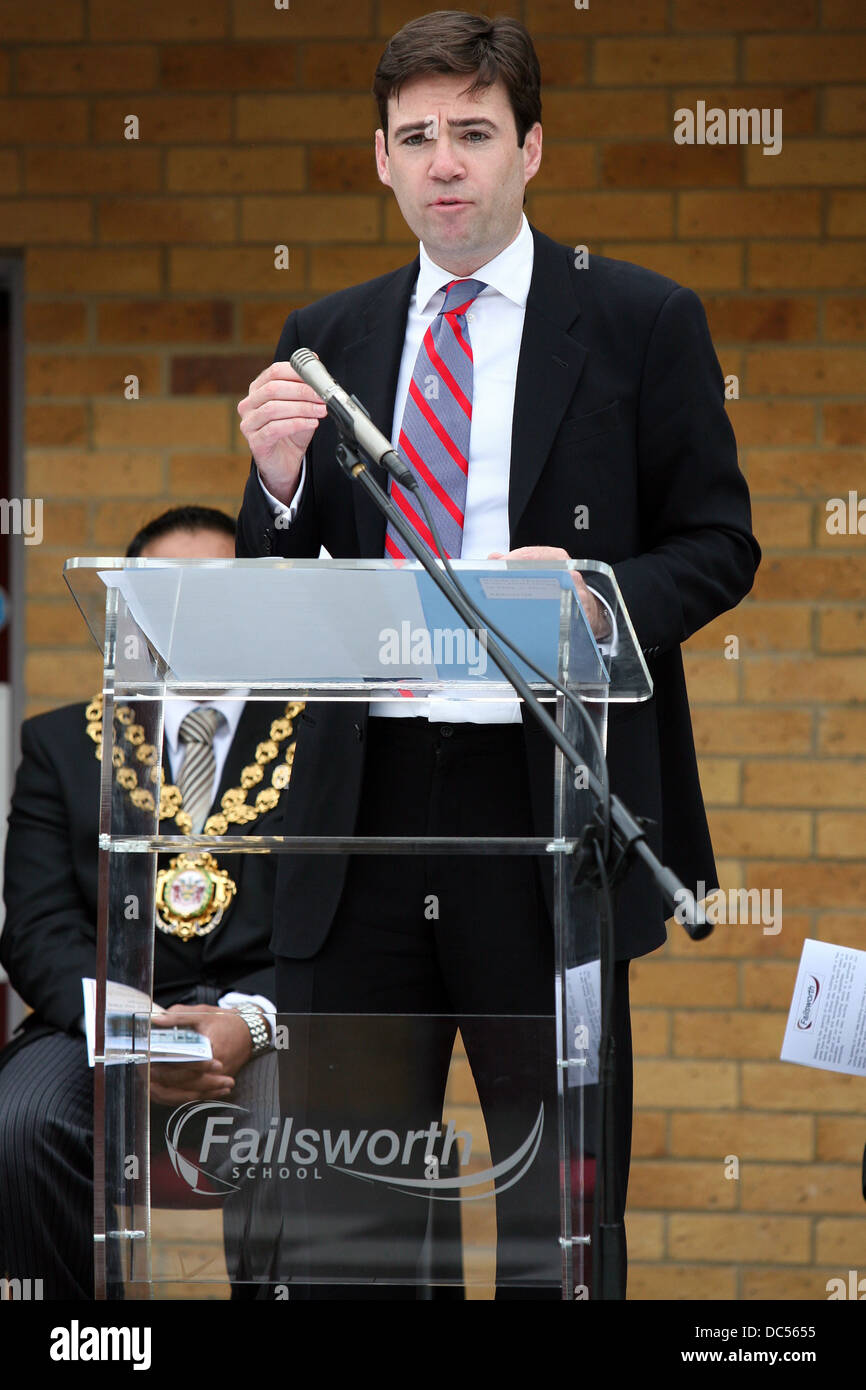 At failsworth school for its official opening hi-res stock photography ...