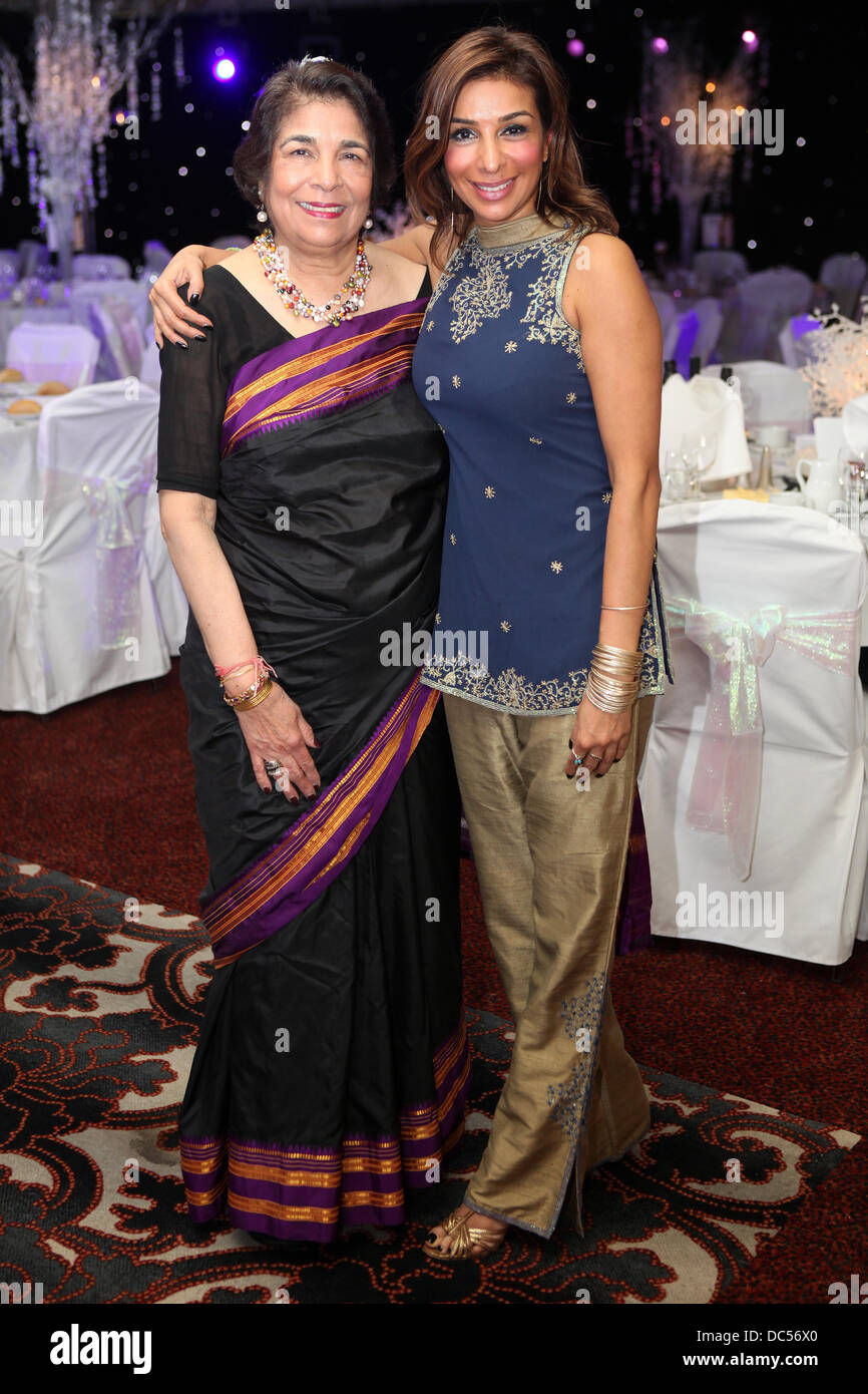 Kirsty Howard Star Ball at Hallmark Hotel , Handforth . Shobna Gulati ...