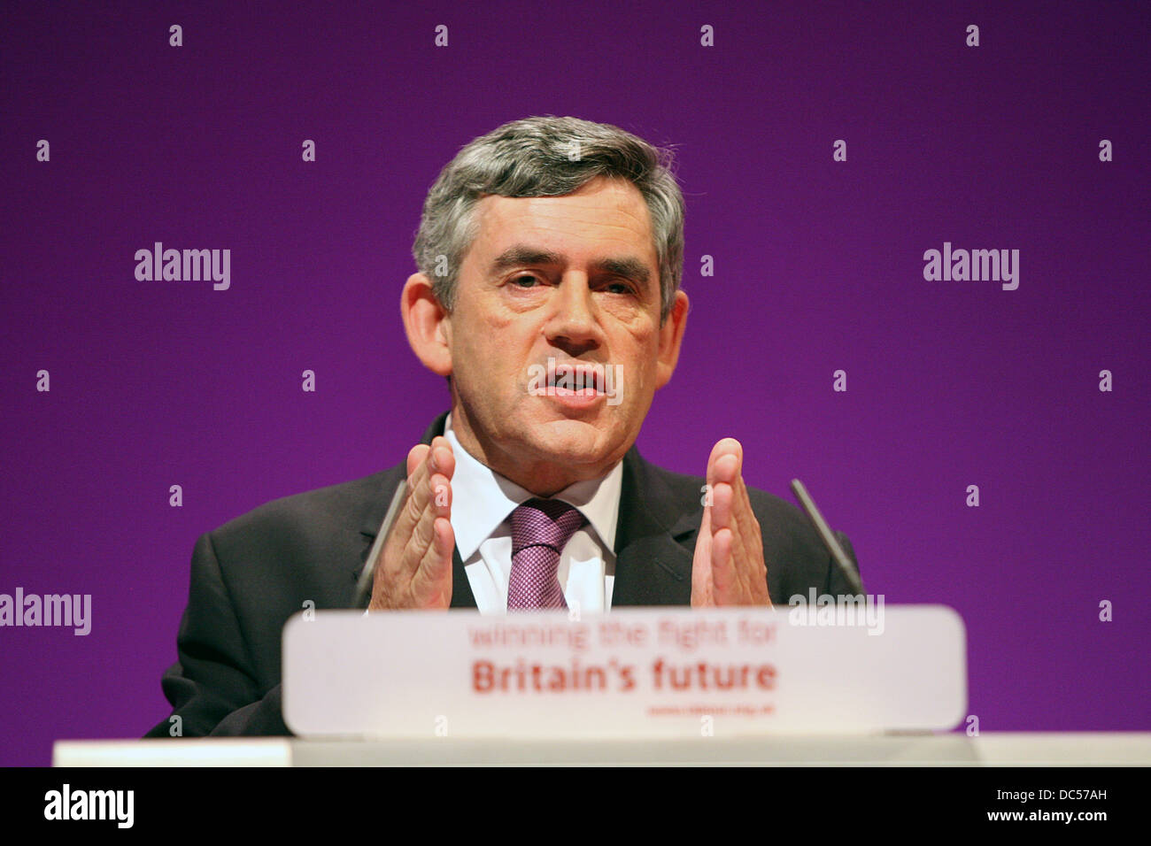 Gordon Brown's speech at the Labour Party conference on Tuesday ...
