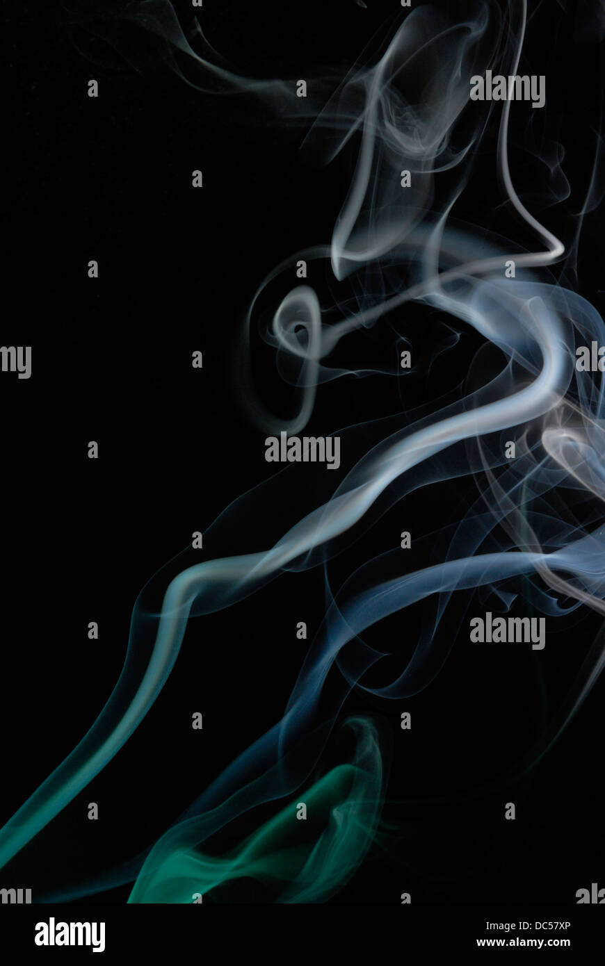 Smoke photography using gels and flash Stock Photo - Alamy