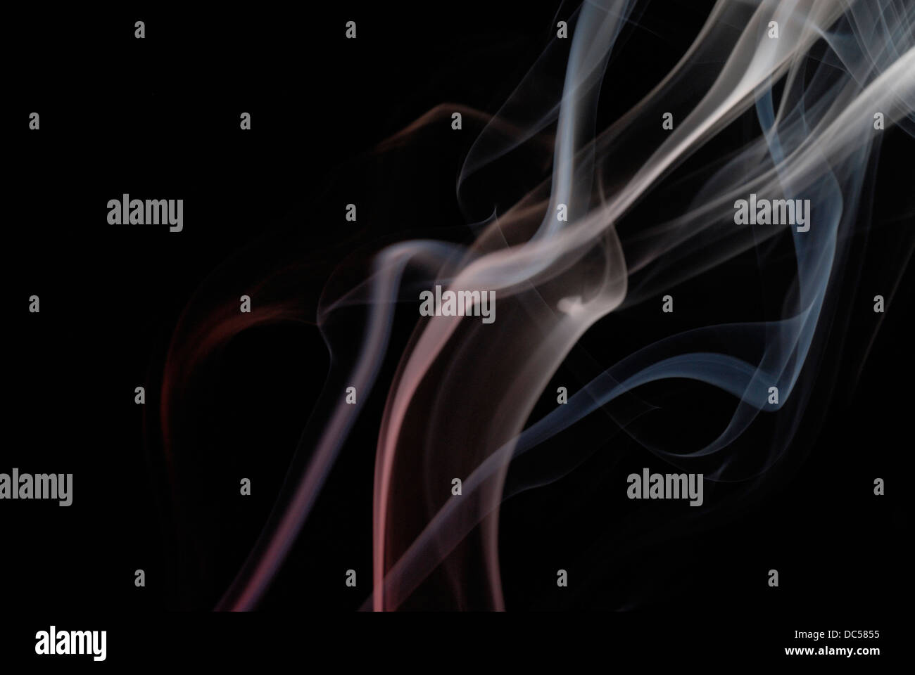 Smoke photography using gels and flash Stock Photo - Alamy