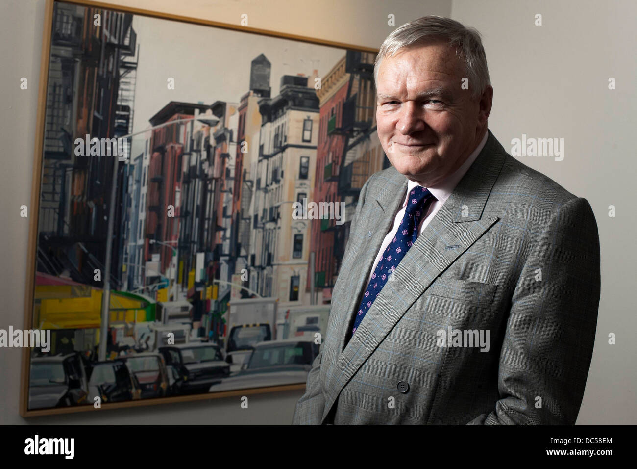 Bruntwood Chairman Michael Oglesby pictured in the City Tower ...
