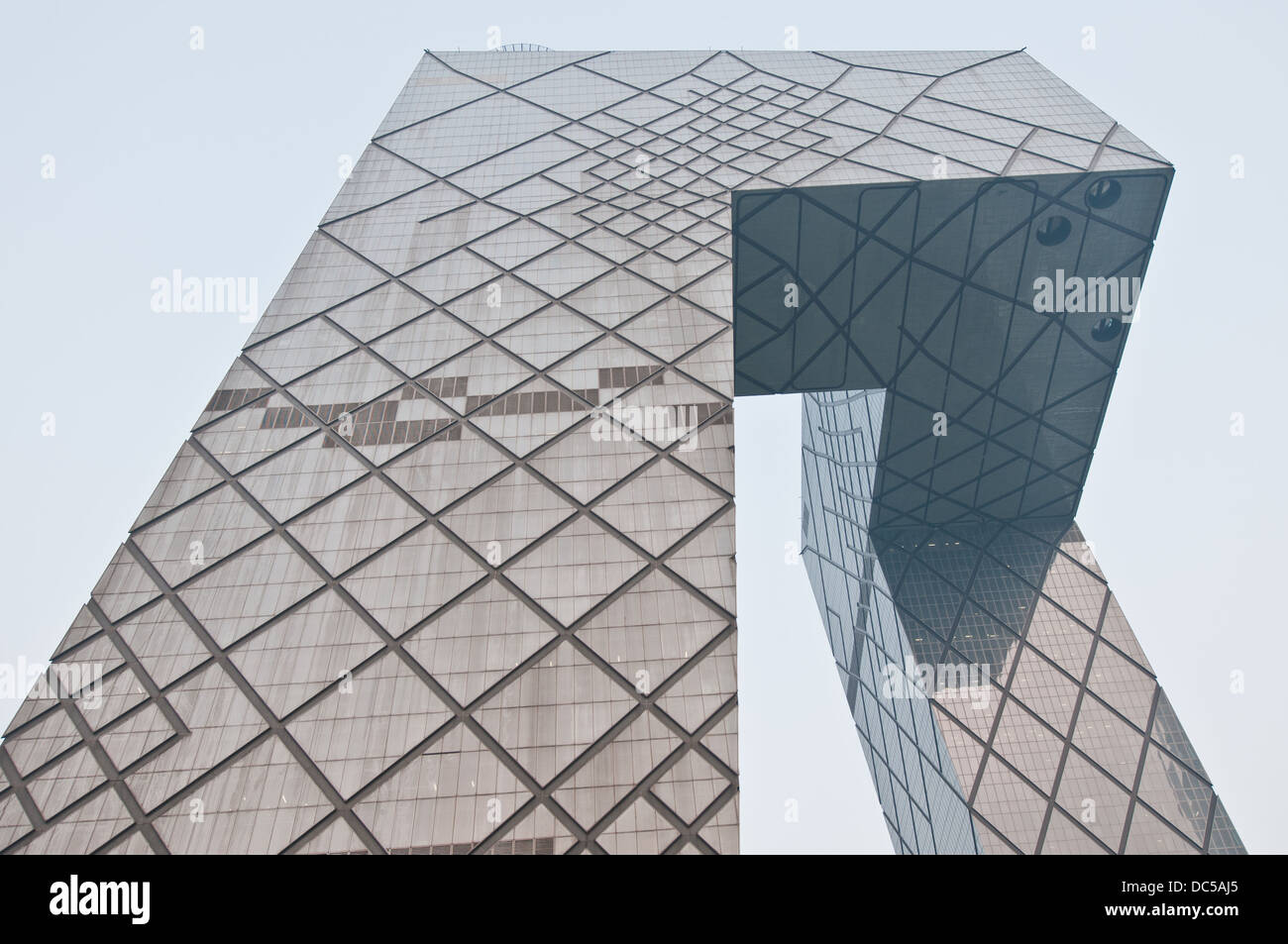 China Central Television (CCTV) Headquarters modern building on East ...