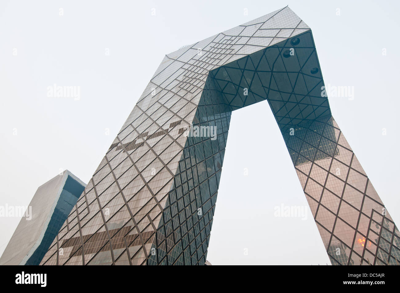 China Central Television (CCTV) Headquarters modern building on East ...