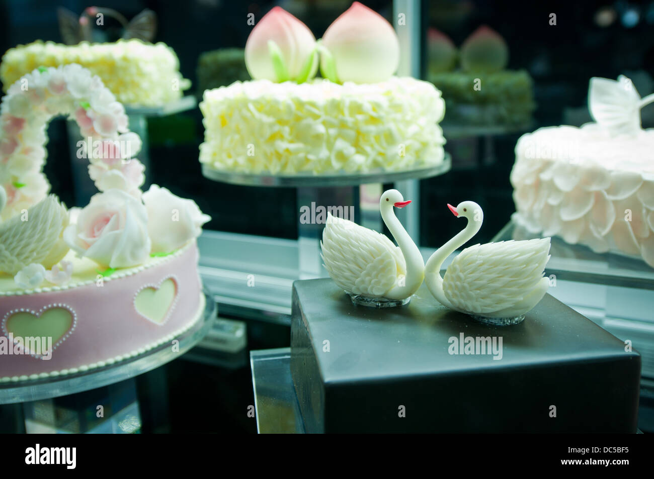 Black Swan Luxury Cake shop in Beijing, China Stock Photo - Alamy
