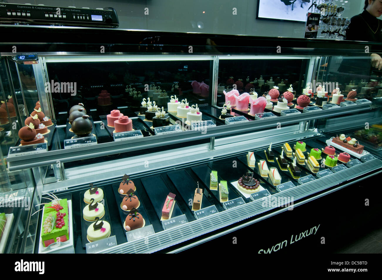 Black Swan Luxury Cake shop in Beijing, China Stock Photo - Alamy