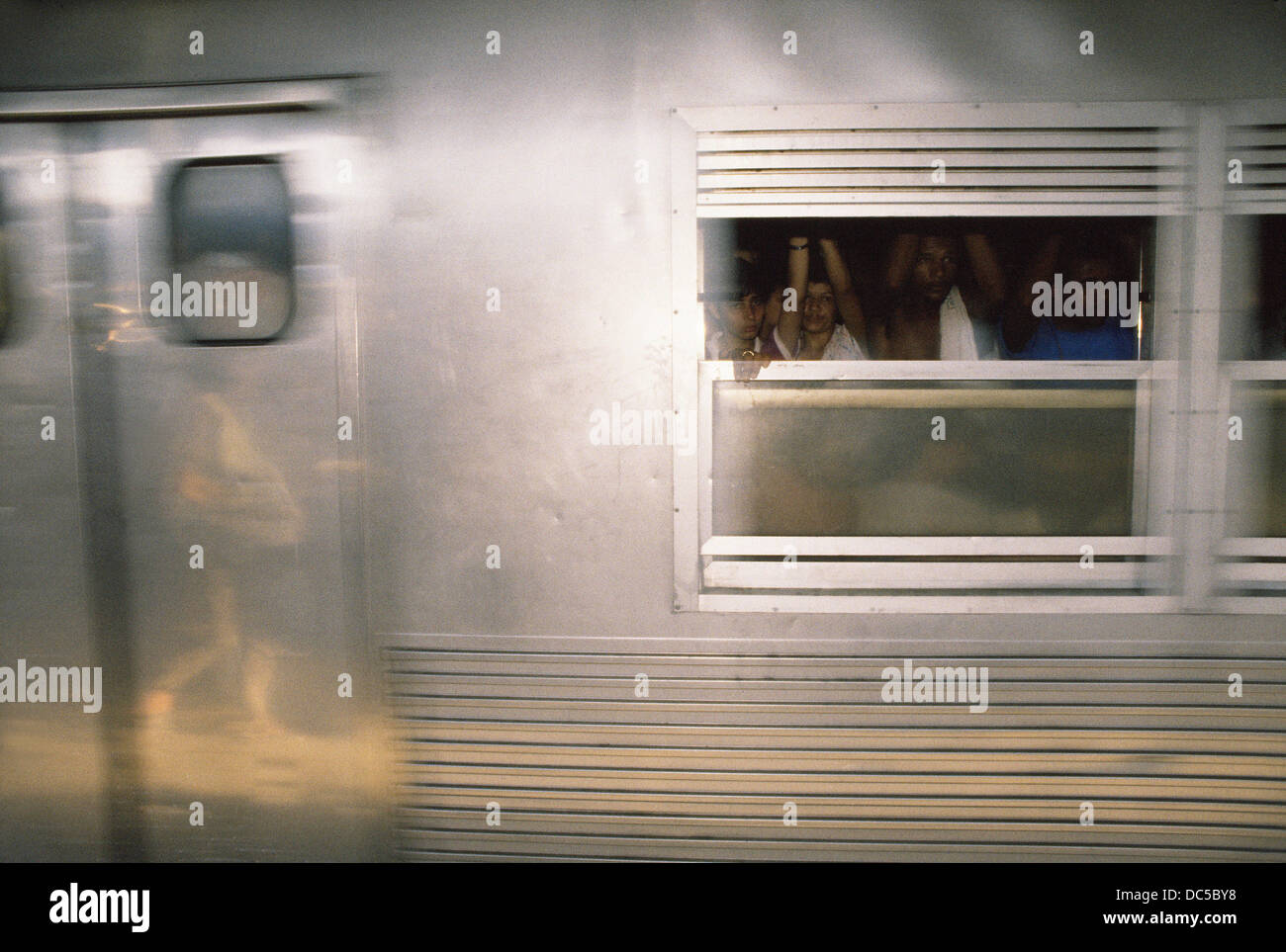 Train. Rio de Janeiro. Brazil Stock Photo - Alamy