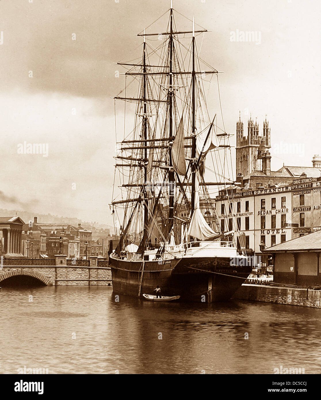 Bristol Docks Victorian Stock Photos & Bristol Docks Victorian Stock ...