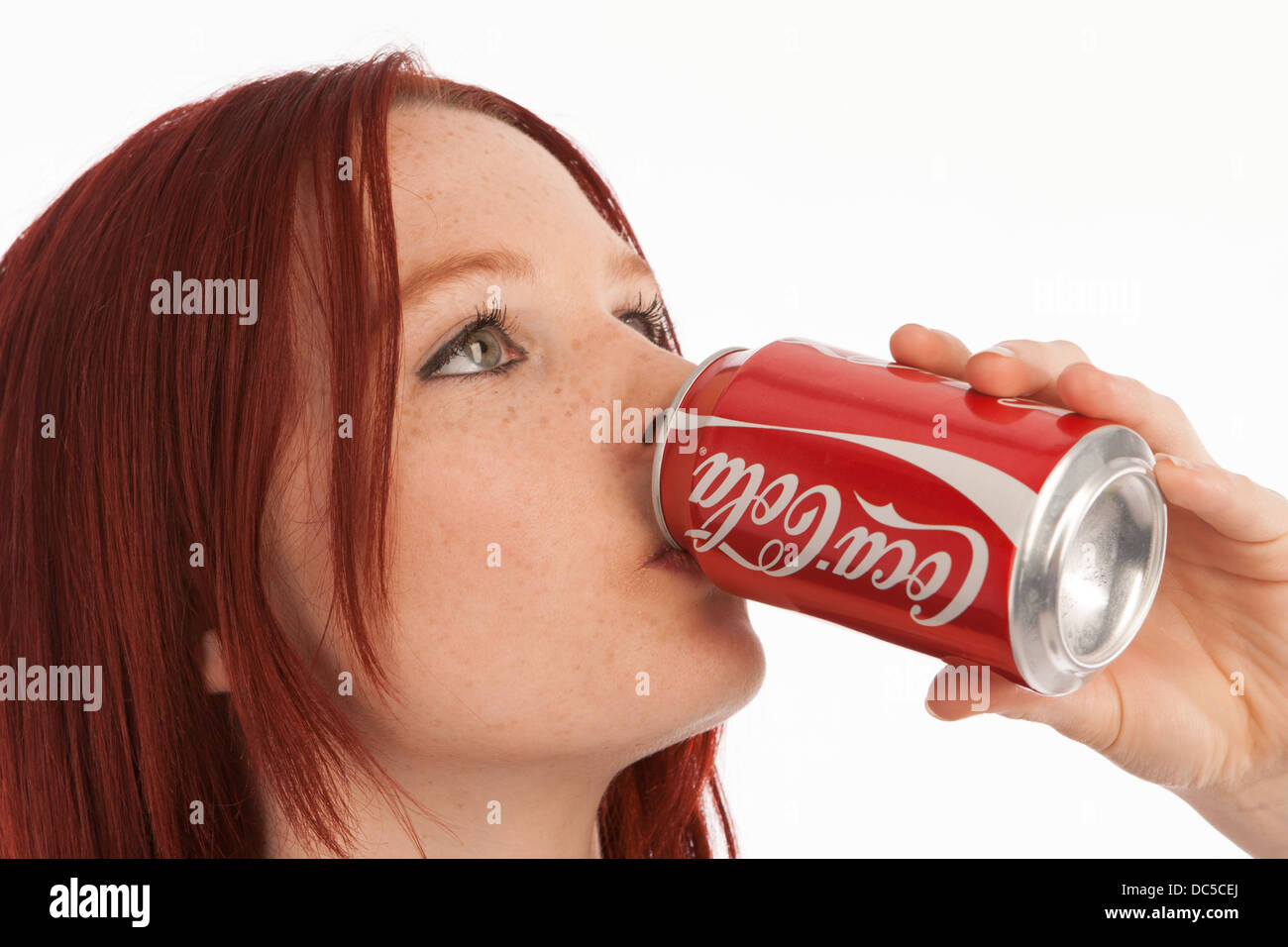 Drinking coke can hi-res stock photography and images - Alamy