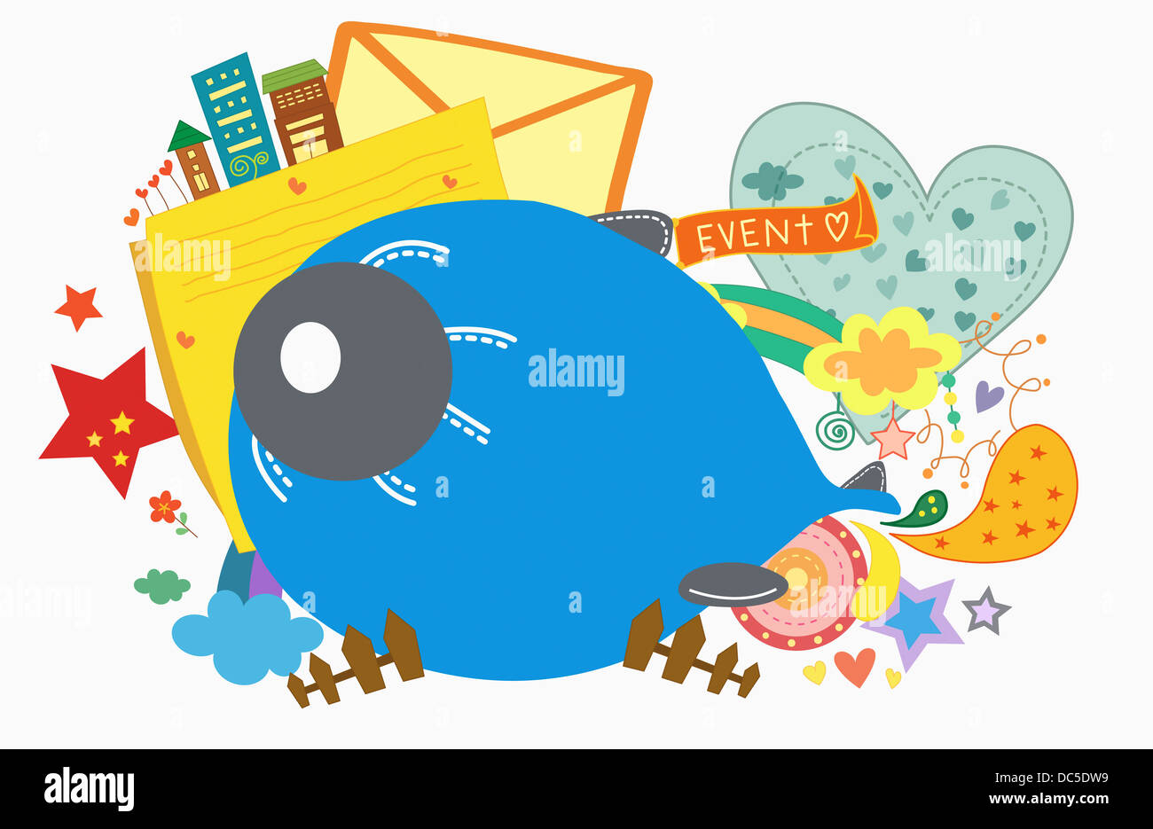 design memo template featuring a concept of event Stock Photo - Alamy