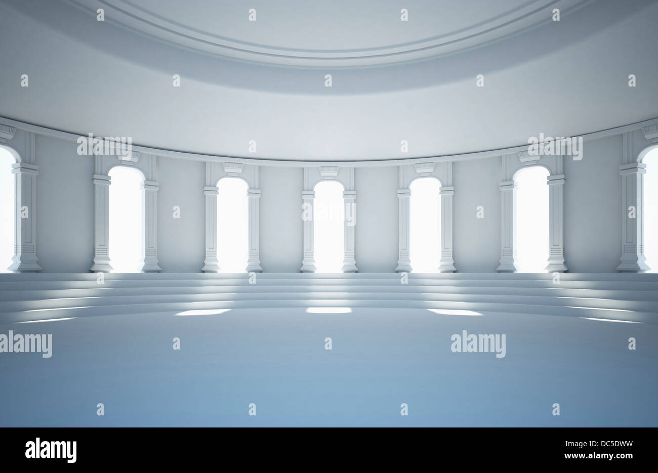 doors on a circular building Stock Photo - Alamy