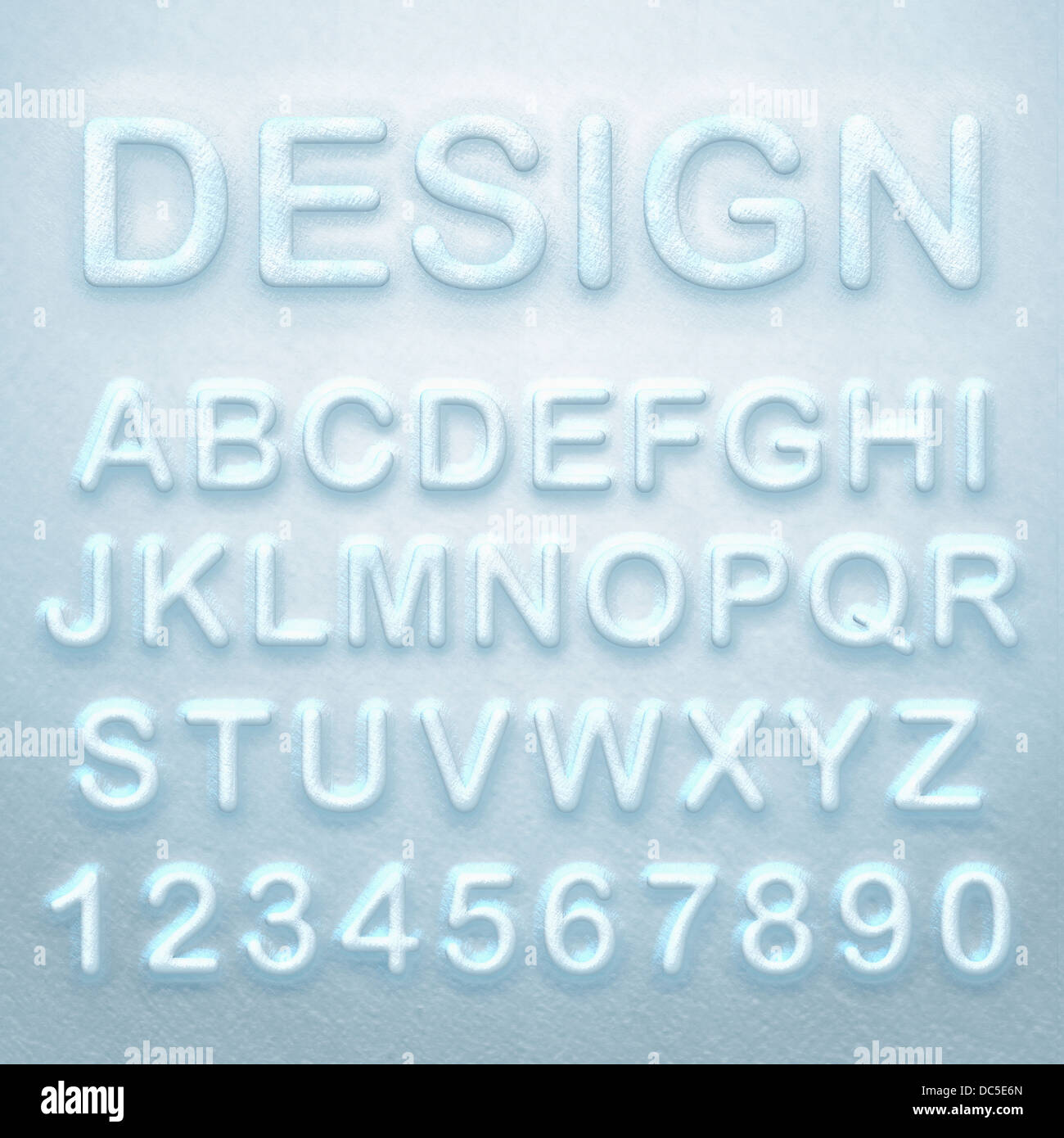 illustration of alphabet design fonts Stock Photo - Alamy