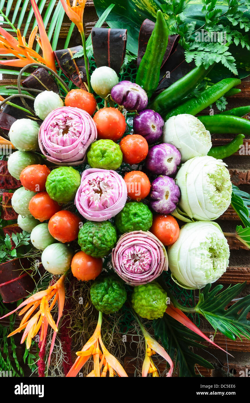 beatiful vegetable on the wall Stock Photo - Alamy
