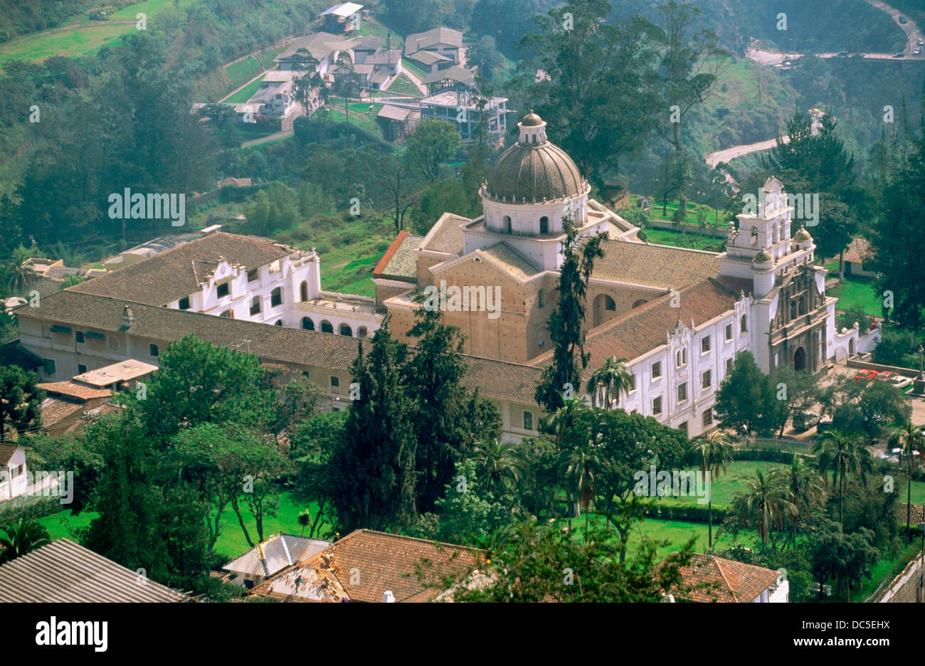 Iglesia de Guapulo. Quito. Ecuador Stock Photo - Alamy