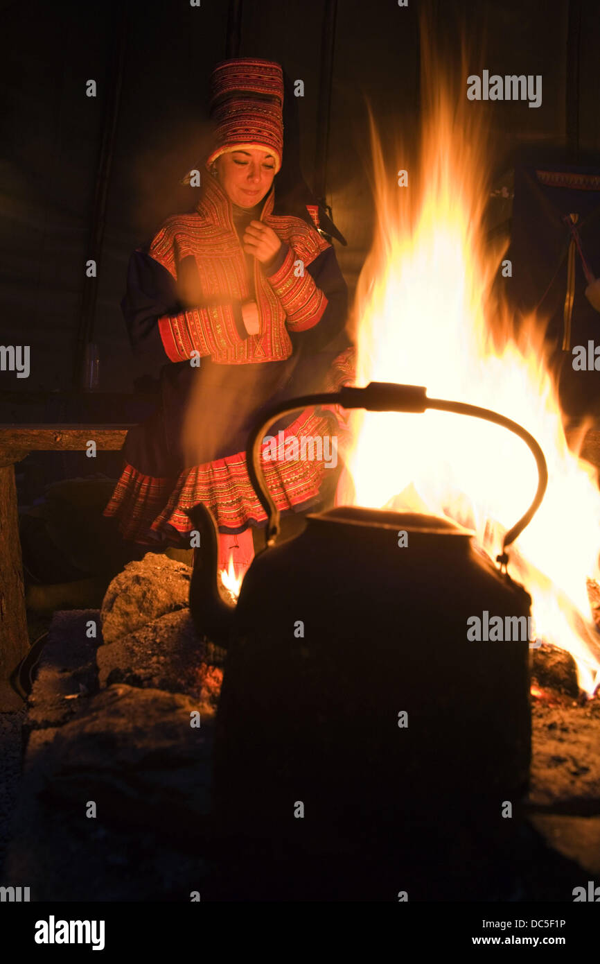 Tent of sami people hi-res stock photography and images - Alamy