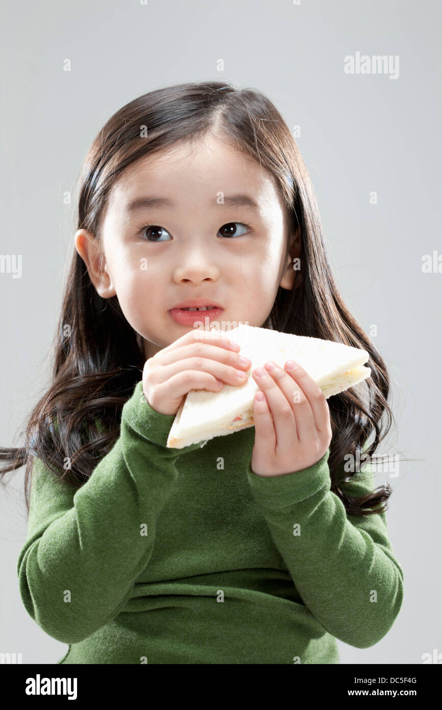 Girl sandwich school hi-res stock photography and images - Alamy