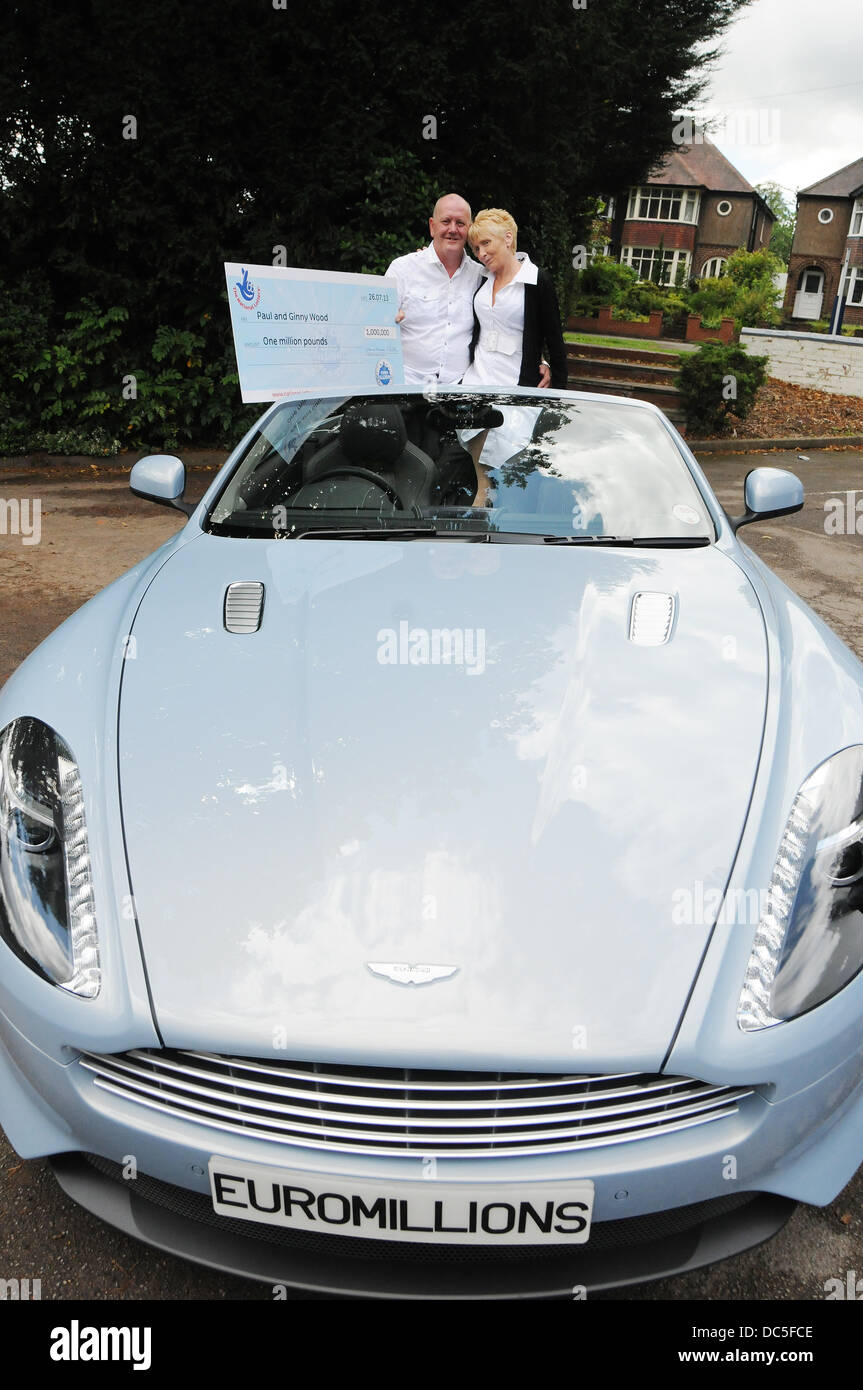 Coventry, UK, 9th August 2013. Winners of one million pounds on the ...