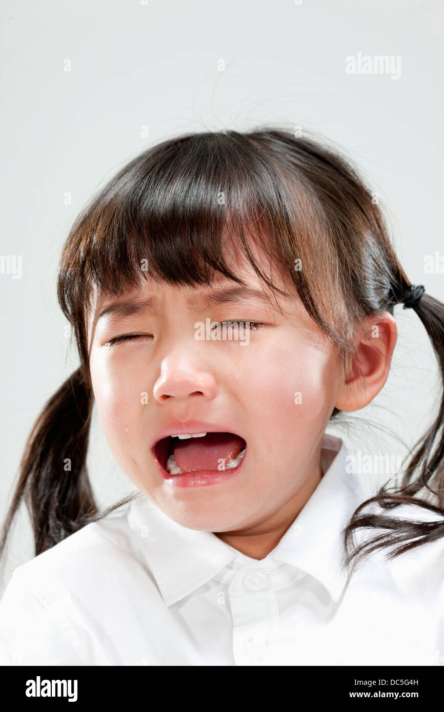 close up shot of a girl crying Stock Photo - Alamy