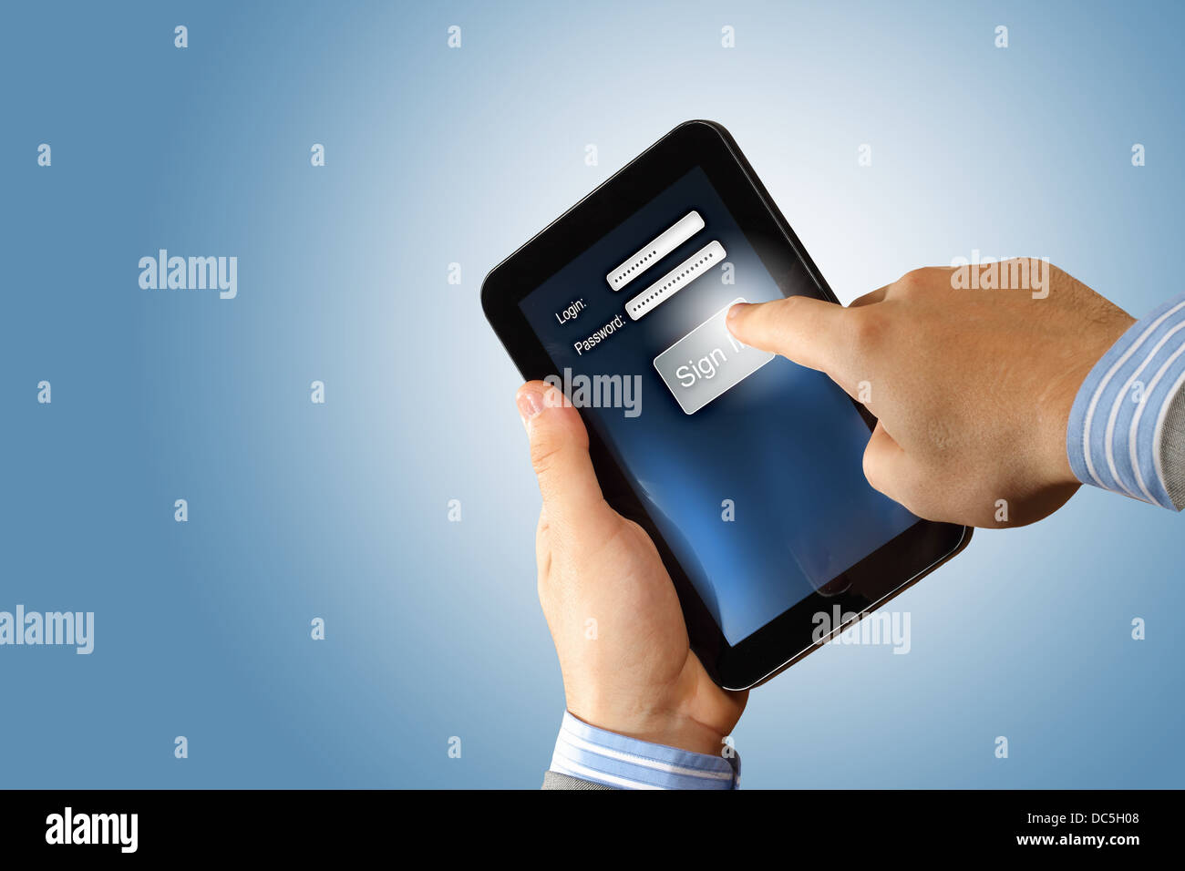 login with email and password Stock Photo - Alamy
