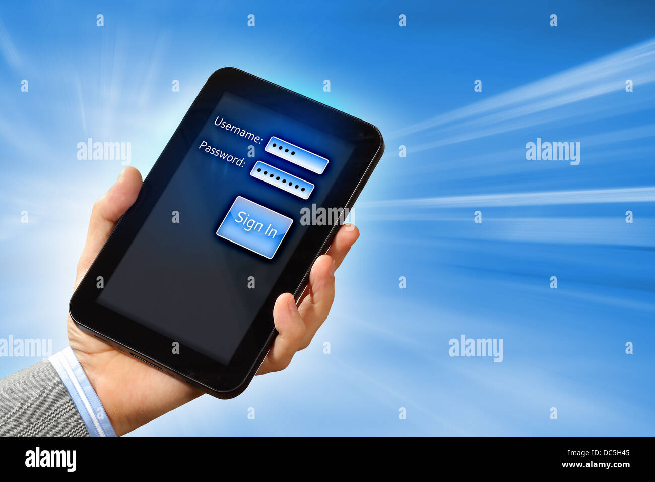 login with email and password Stock Photo - Alamy