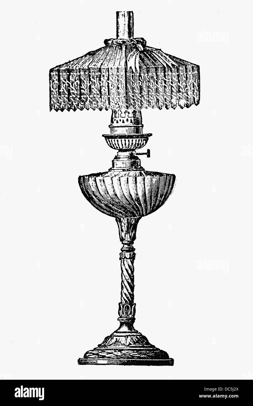 Kerosene Lamp 19th Century High Resolution Stock Photography and Images ...
