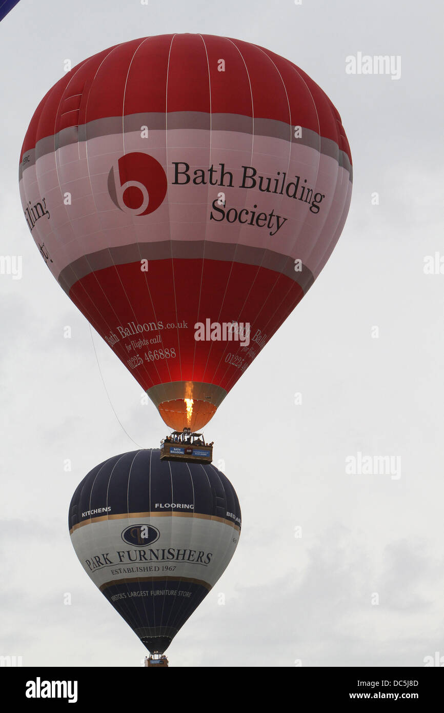 Bristol,UK,8th August 2013, Hot air balloons lift off at the bristol ...