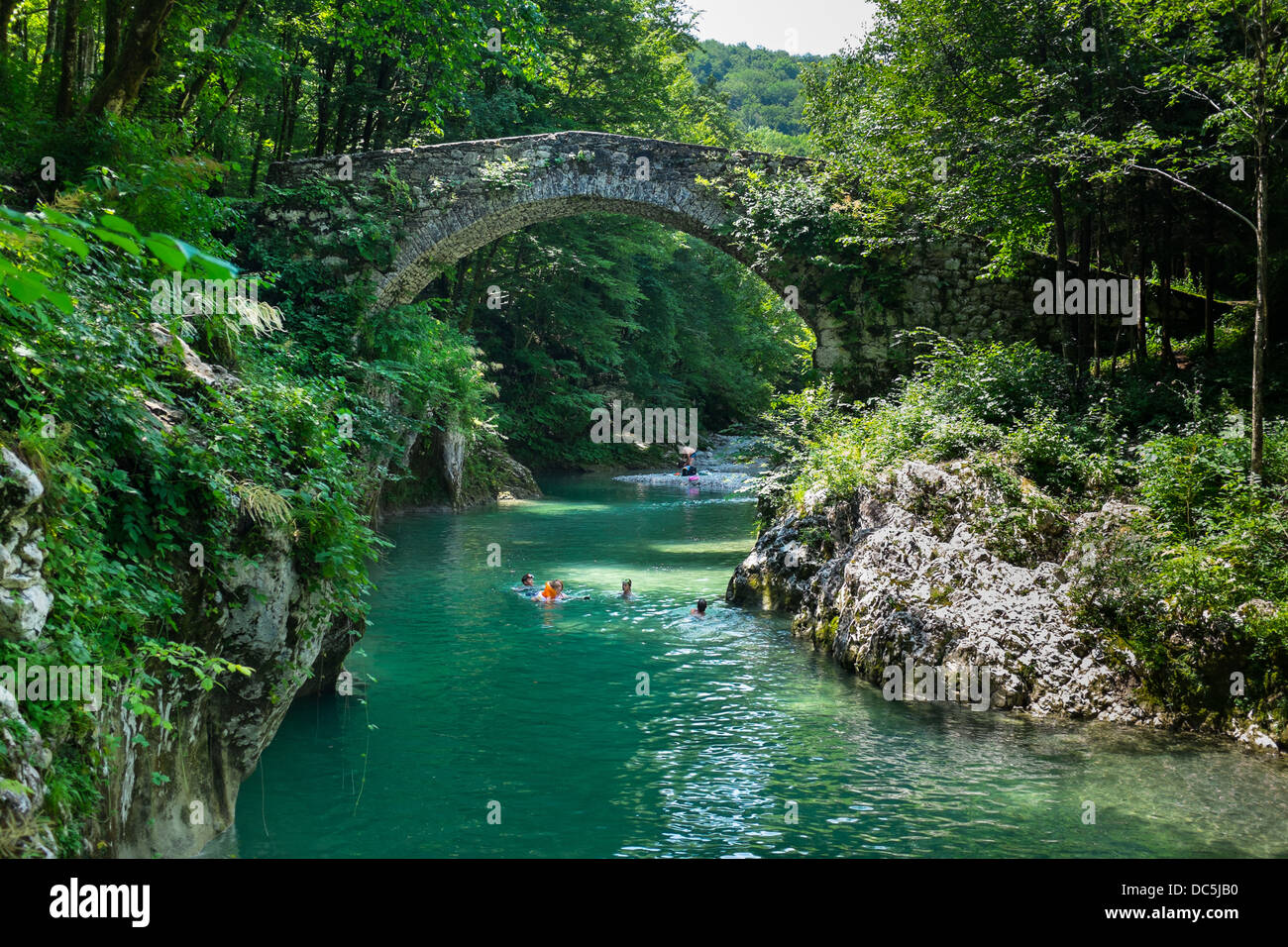 Napoleon bridge kobarid hi-res stock photography and images - Alamy