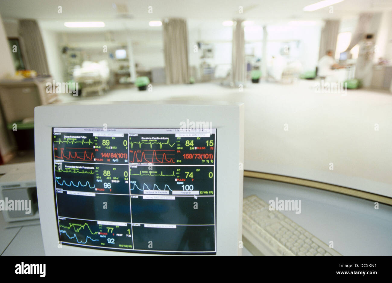 Vital sign screen hi-res stock photography and images - Alamy