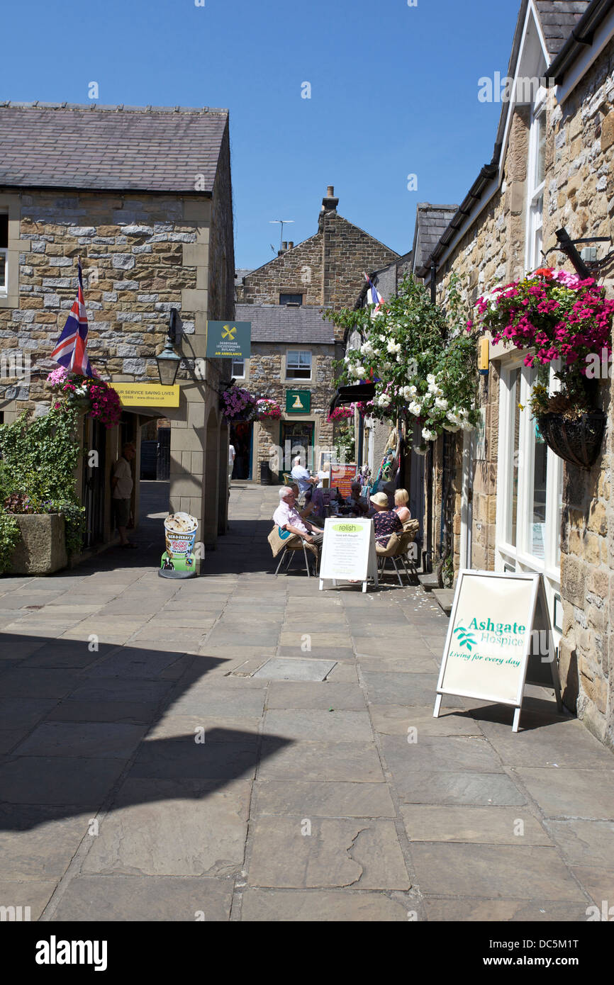 Bakewell Village Market Town Peak District Derbyshire UK Stock Photo ...