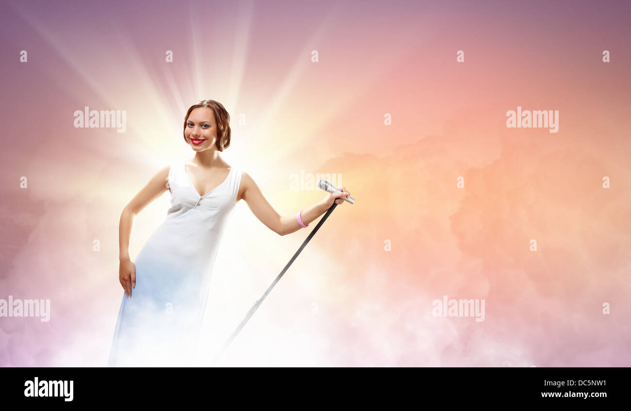 Female singer scream hi-res stock photography and images - Alamy
