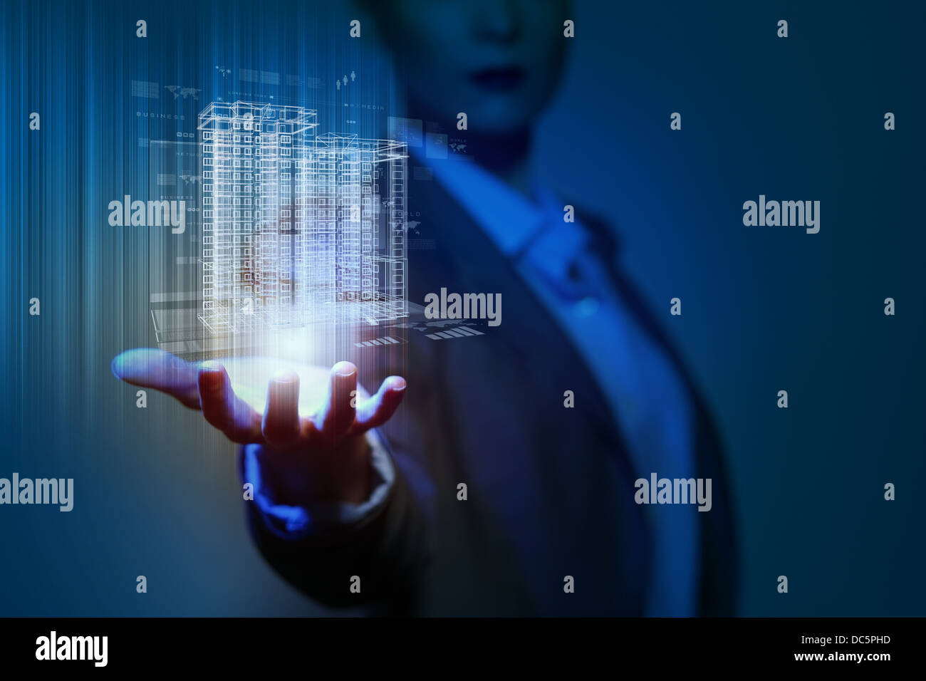 engineering automation building design Stock Photo - Alamy