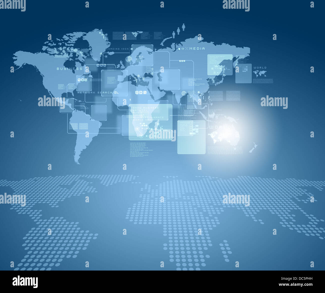 Internet concept illustration Stock Photo - Alamy
