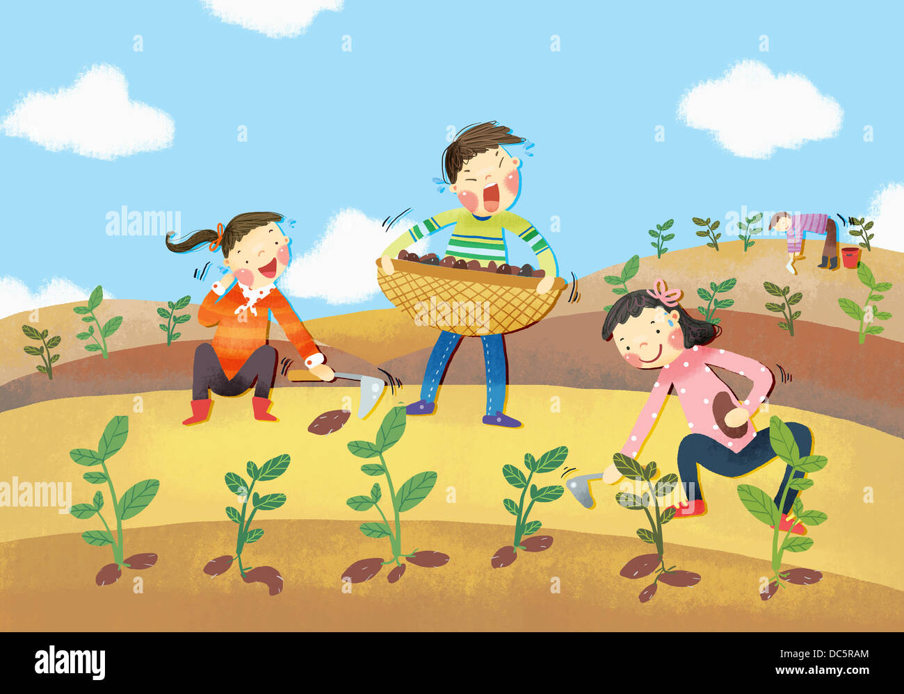 Farm Drawing For Kids