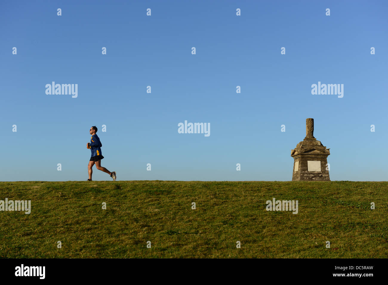 Runner in San Juan, Puerto Rico Stock Photo - Alamy